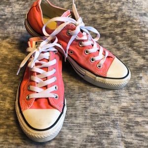 Converse | Shoes | Coral Conserve Low Sneaker | Poshmark